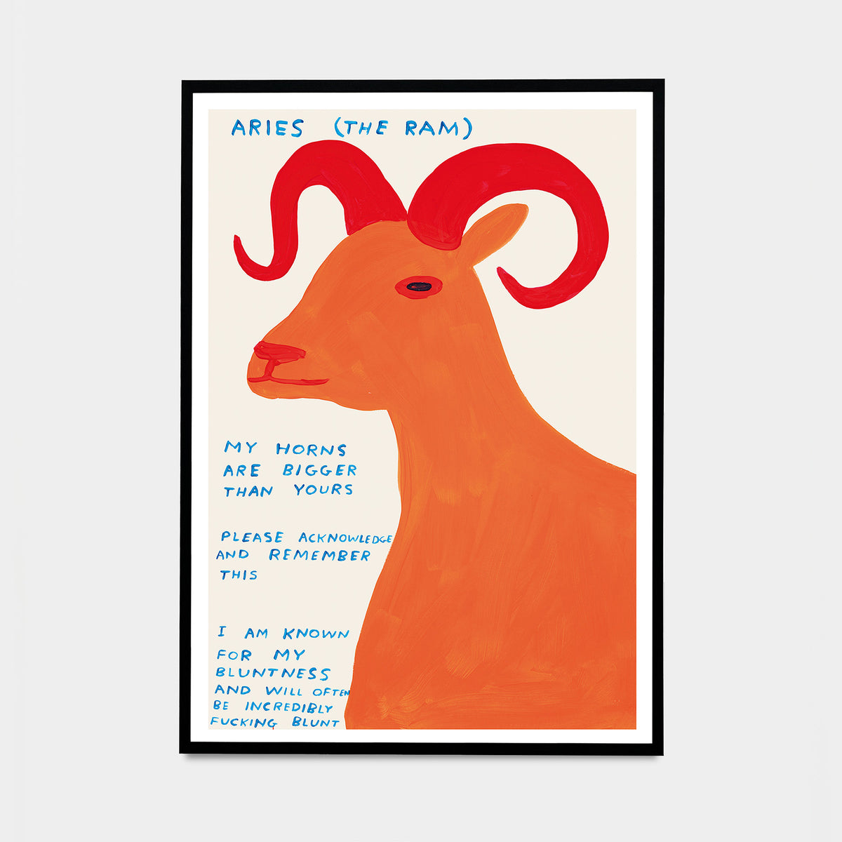 David Shrigley Posters - Signs of the Zodiac – Shrig Shop