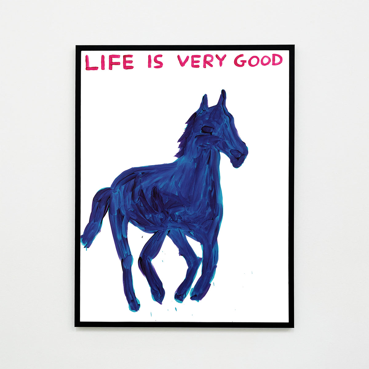 David Shrigley Slogan Posters - Life is Very Good – Shrig Shop